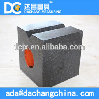 Black Granite Square Box/granite V Blocks, High Quality Black Granite ...