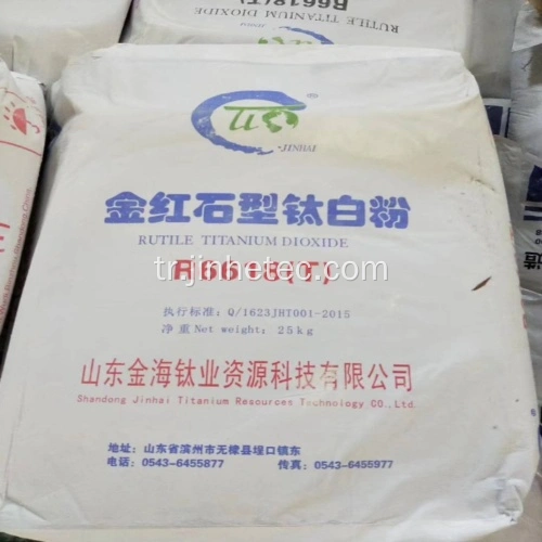 Çin General Titanyum Dioksit Jinhai Markası Rutile R6618 Üreticiler