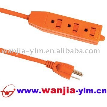 3outlet Grounded Power Strip ,socket,16awg,25ft, High Quality 3outlet ...