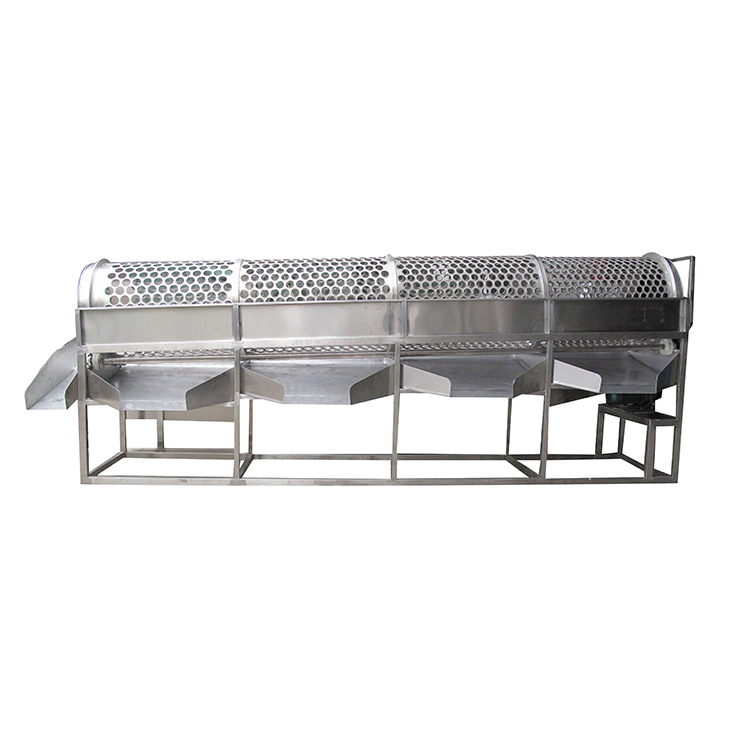 Roller Type Fruit And Vegetable Grading Machine In Stainless Steel ...