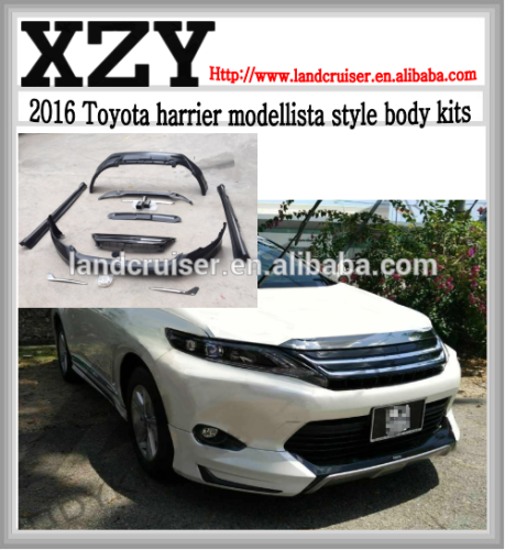 2016 Toyota Harrier Body Kit, High Quality 2016 Toyota Harrier Body Kit ...