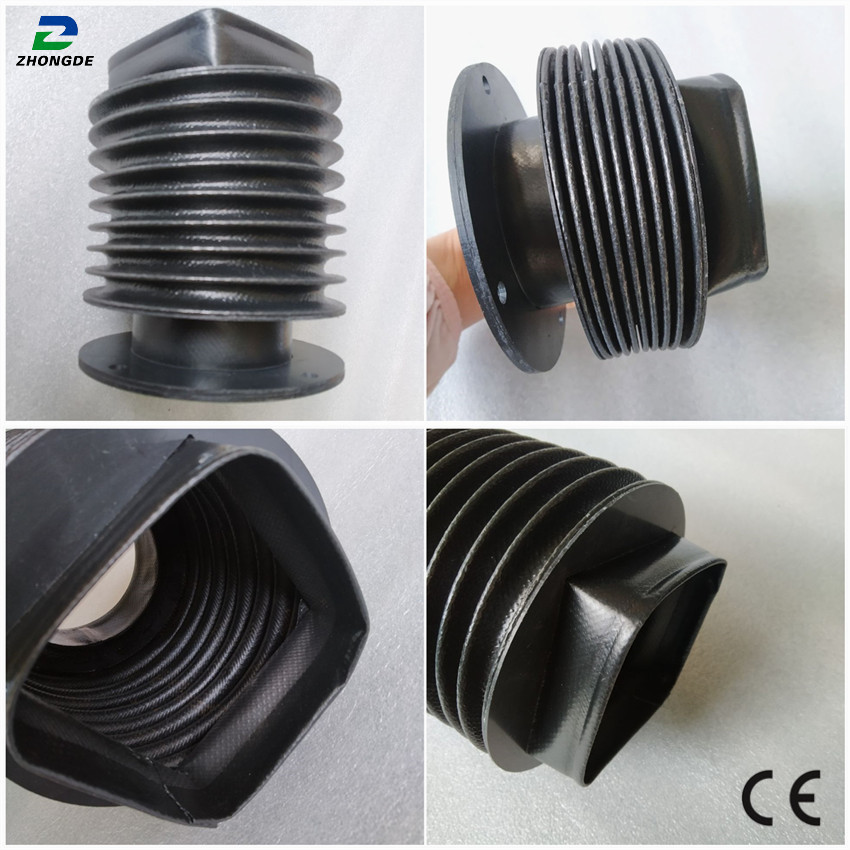 High-temperature Screw Bellows Cover With Zipper For Cylinder ...