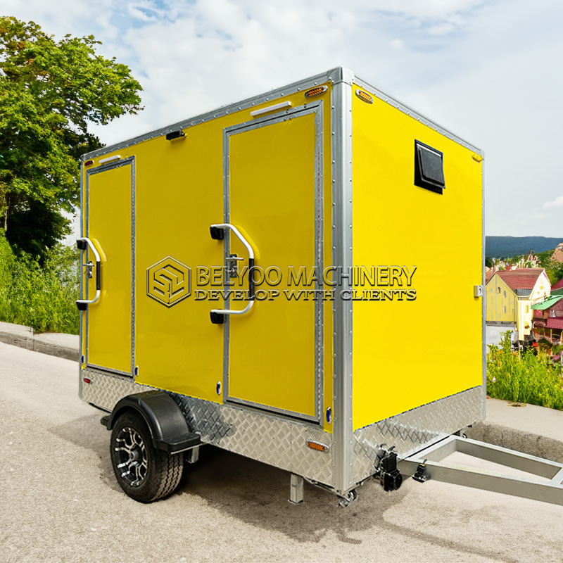 Efficient Waste Management Portable Restroom Trailers With Ample Space ...