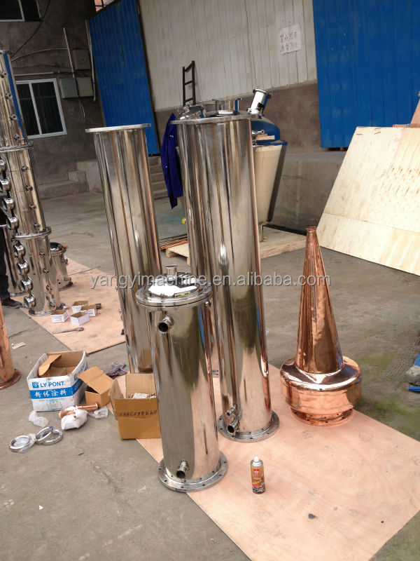 Copper Helmet Distillation Equipment For Vodka And Whisky Production ...