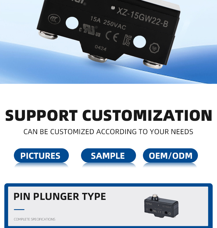 Momentary Limit Switch With Roller Lever/snap Action Micro Switch, High ...