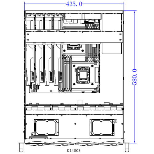 4u Gpu 서버 섀시, Bossgoo.com의 고품질 4u Gpu 서버 섀시
