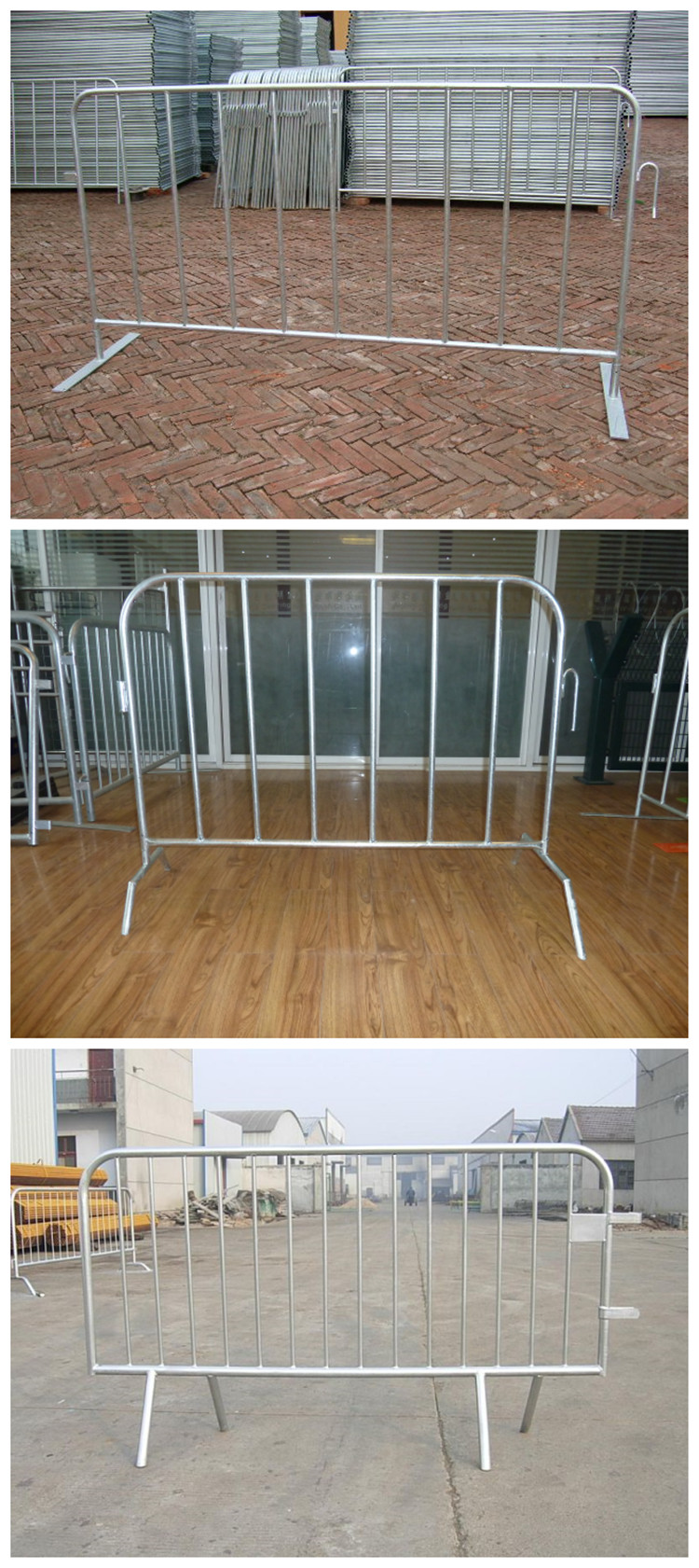 Factory Galvanized Metal Crowd Control Barrier Fence, High Quality ...