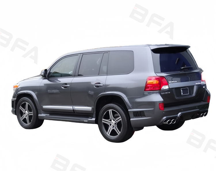 Toyota Land Cruiser Lc200 Wide-body Kit: Retrofitted Front And Rear ...