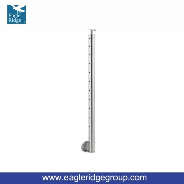 Fascia Mount Stainless Steel Crossbar Railing Posts 36", High Quality ...