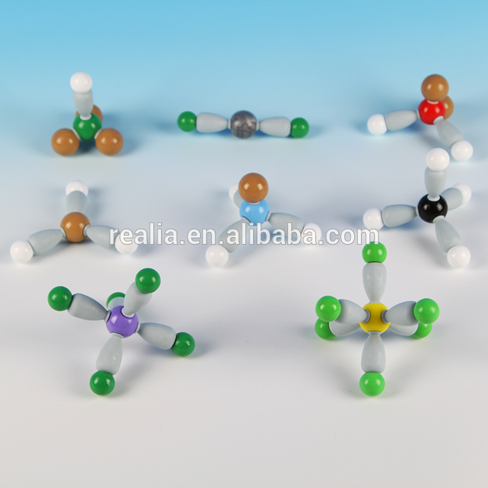 Vsepr Theory Vsepr Model Set, Incluing: Hcl, Becl, H2o, Bh3, Nh3, Ch4 ...