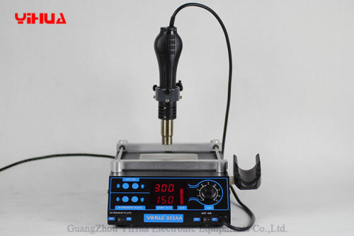 Ic / Motherboard / Pcb Bga Soldering Rework Station , Yihua 853aa, High ...