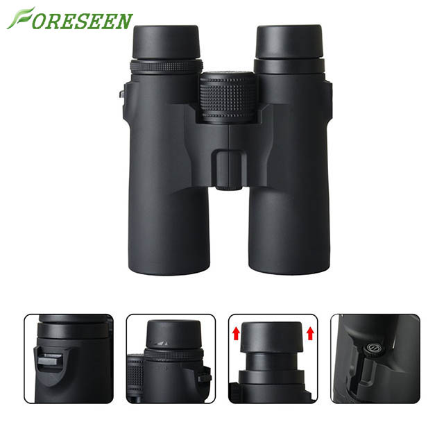 Foreseen 10x42 Roof Prism Binoculars For Hunting, Camping, And Bird ...
