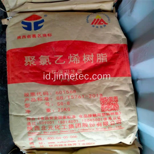 Cina PVC Resin K70 untuk Kabel Ketegangan Rendah Produsen