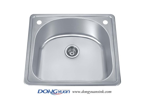 2522 D Shape Single Bowl Topmount Kitchen Sinks, High Quality 2522 D ...