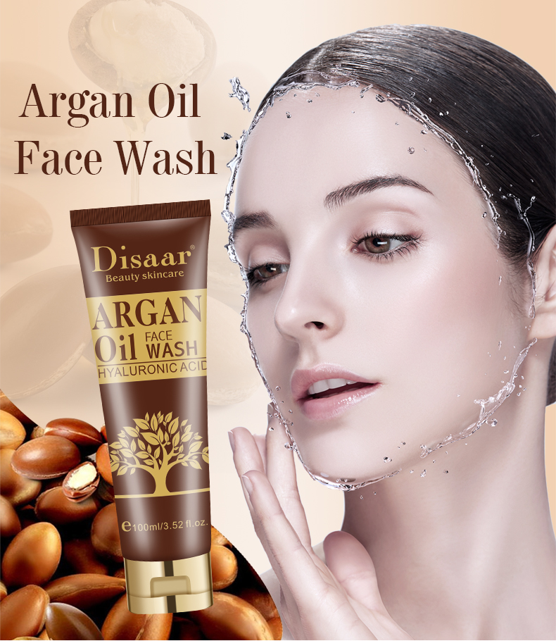 Disaar Deep Cleansing Face Wash: Gentle Argan Oil Cream For Clearer ...