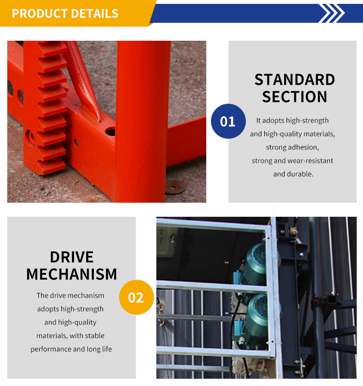 Construction Lifter For Elevator Shaft Environments In Building ...