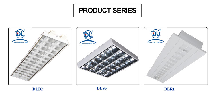 8w Led Tube T8 Louver Office Lighting Grille Lights, High Quality 8w ...