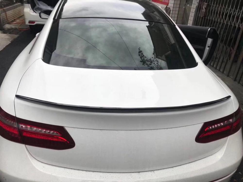 Carbon Fiber Rear Spoiler Wing For Mercedes-benz E-class E250 E300 E400 ...