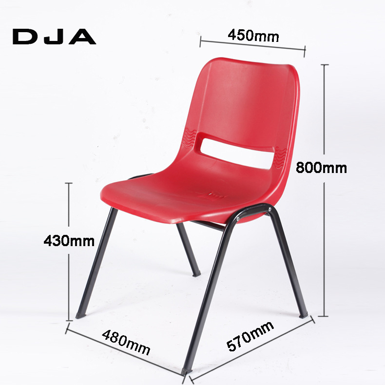 Modern Plastic Powder Coated School Desk And Study Chair With Writing ...