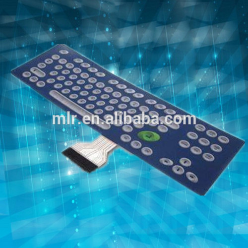 Membrane Circuit Switches Keyboard With Conductive Silver Paste, High ...