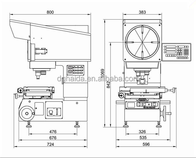 Automatic Profile Projector Cmm Measuring Machine, High Quality ...