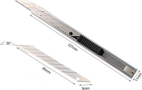 9mm Paper Cutting Craft Knife, High Quality 9mm Paper Cutting Craft ...