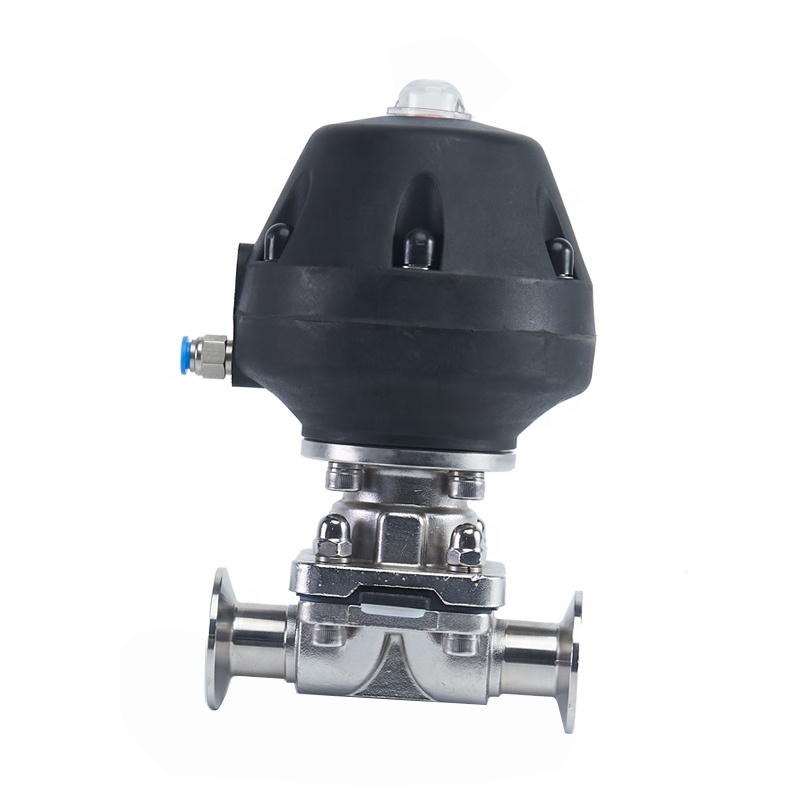 Ss316l Pneumatic Diaphragm Valve Membrane Valve, High Quality Ss316l ...