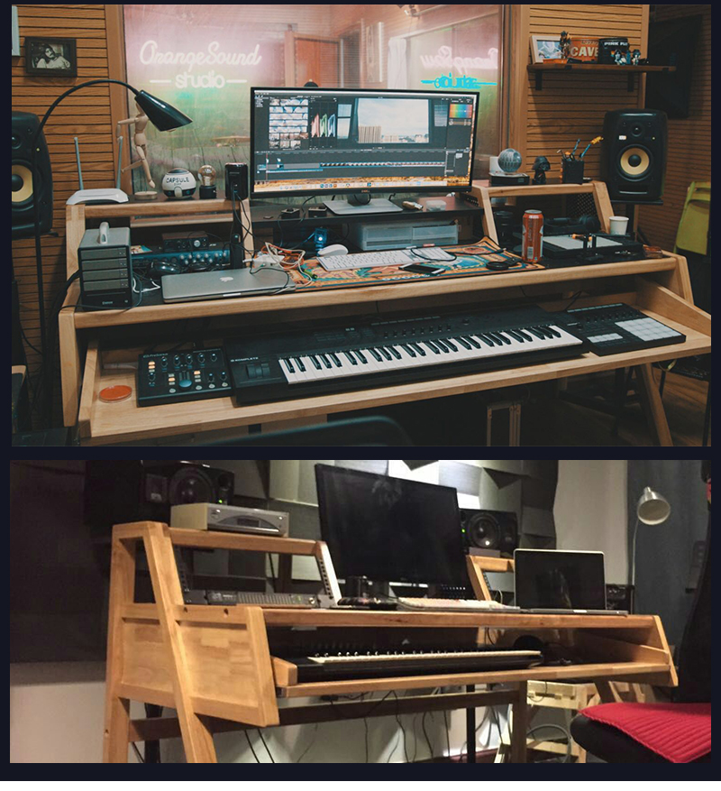 Stable Modern Design Studio Workstation Desk, High Quality Stable ...