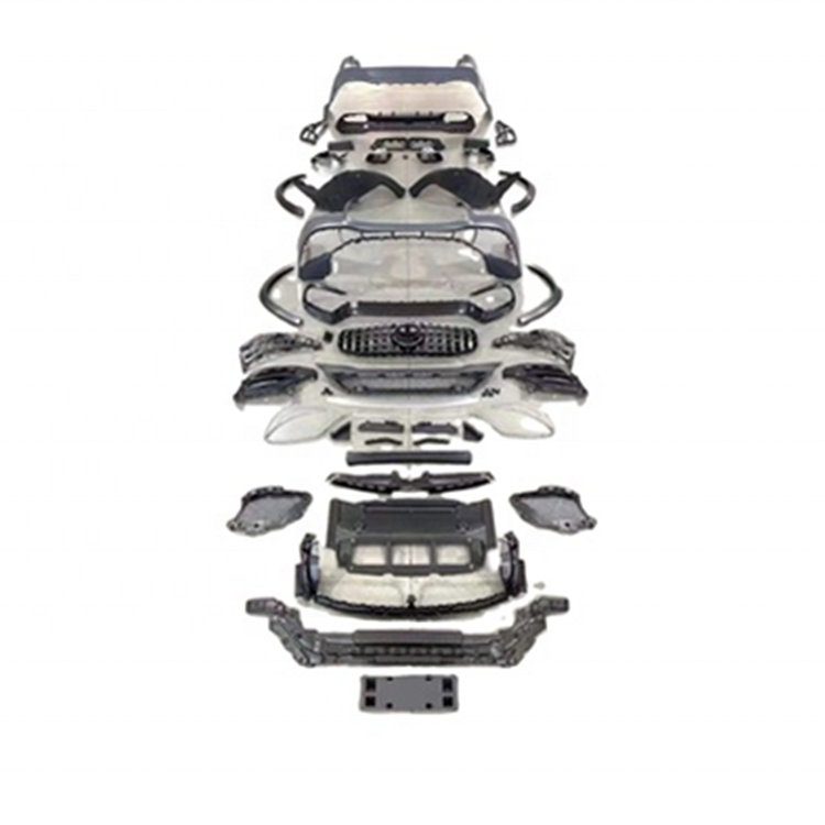 Merced*s-be*z Auto Parts Bodykit Amg 2020+로 수정 된 Gls 용 내부 휠 브로우 ...