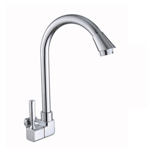 Modern Design Deck Mounted Single Lever Cold Water Kitchen Tap, High ...