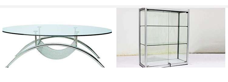 Cut Size Clear Float 10mm 12mm Thick Frameless Tempered Glass For Deck ...