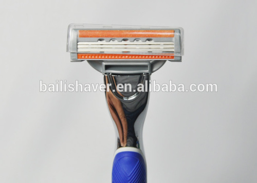 Safety 3 Blade Razor Sets With Refills Blade For Man, High Quality ...