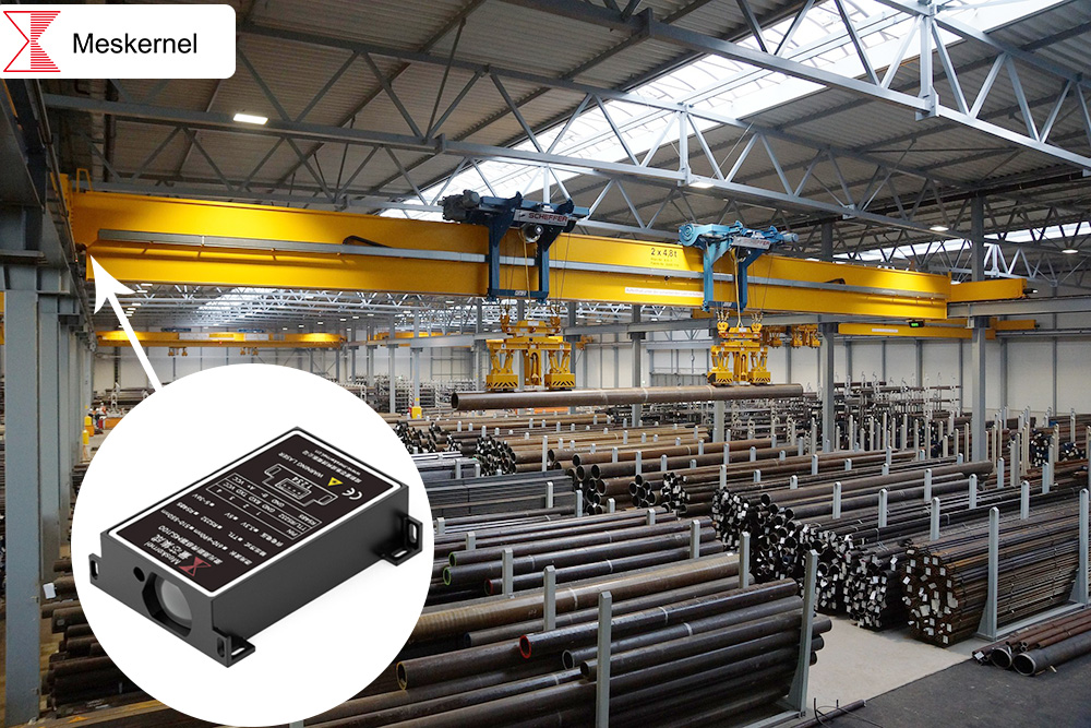 Enhancing Crane Safety with Advanced Measurement Laser Sensors!