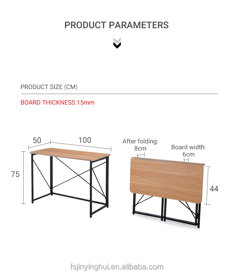Modern Metal Folding Wood Console Desk And Chair Store, High Quality ...