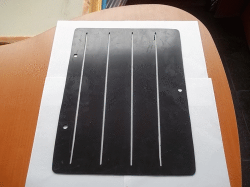 Flat Plate Fire Retardant Pvc Sheets Black, High Quality Flat Plate ...