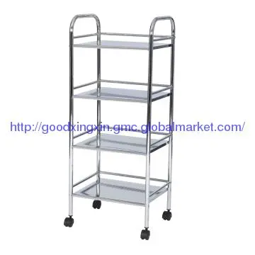 4 Tier Stainless Steel Trolley, High Quality 4 Tier Stainless Steel ...