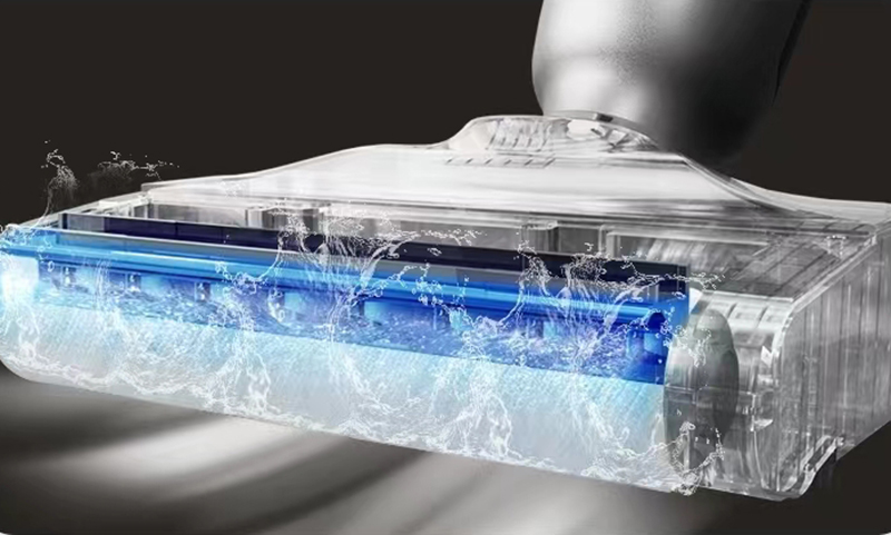 Gray Whale Constant Pressure Double Scraper Floor Scrubber, High ...