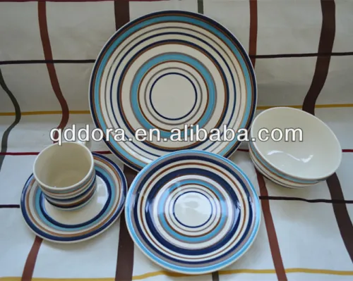 Color Glazed Stoneware Dinnerware /stoneware Dinnerware Set/antique ...