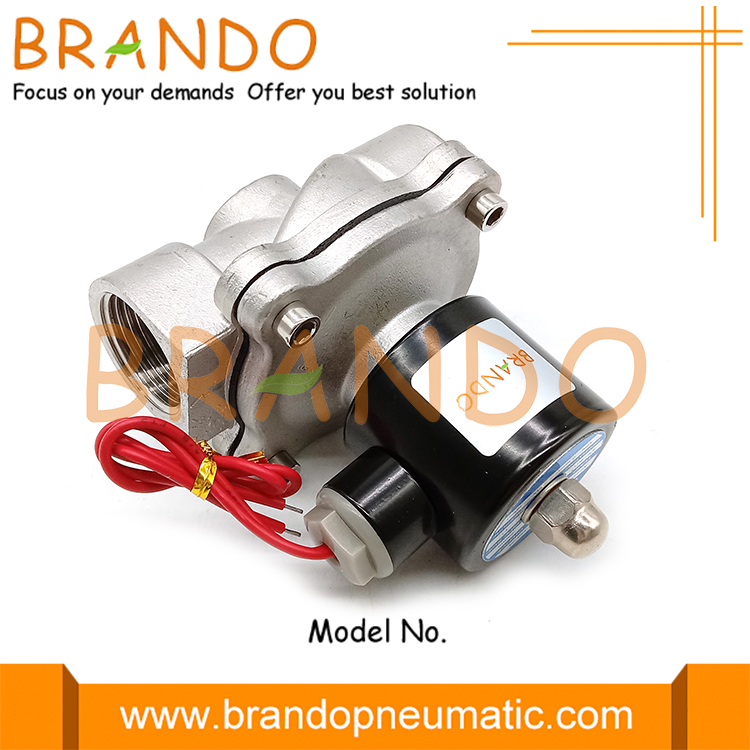 2S250-25 SUW-25 1'' NC Stainless Steel Solenoid Valve China Manufacturer