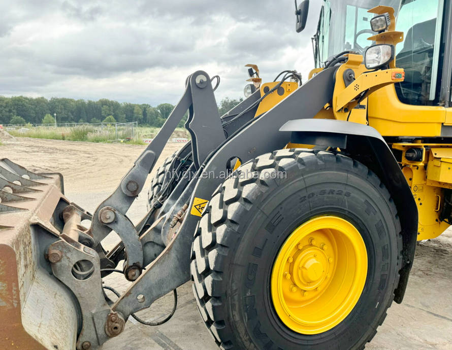 Korea-made L60h Front End Loader - 3 Ton Used Wheeled Mobile Loading ...