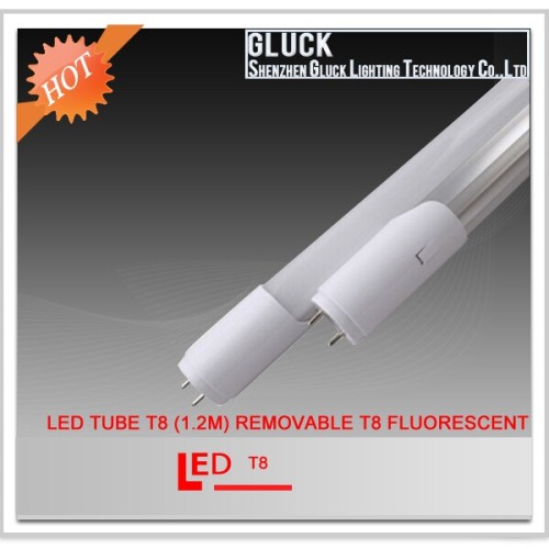 T8 Removable Fluorescent Led Tube, 9w 0.6m, High Quality T8 Removable ...