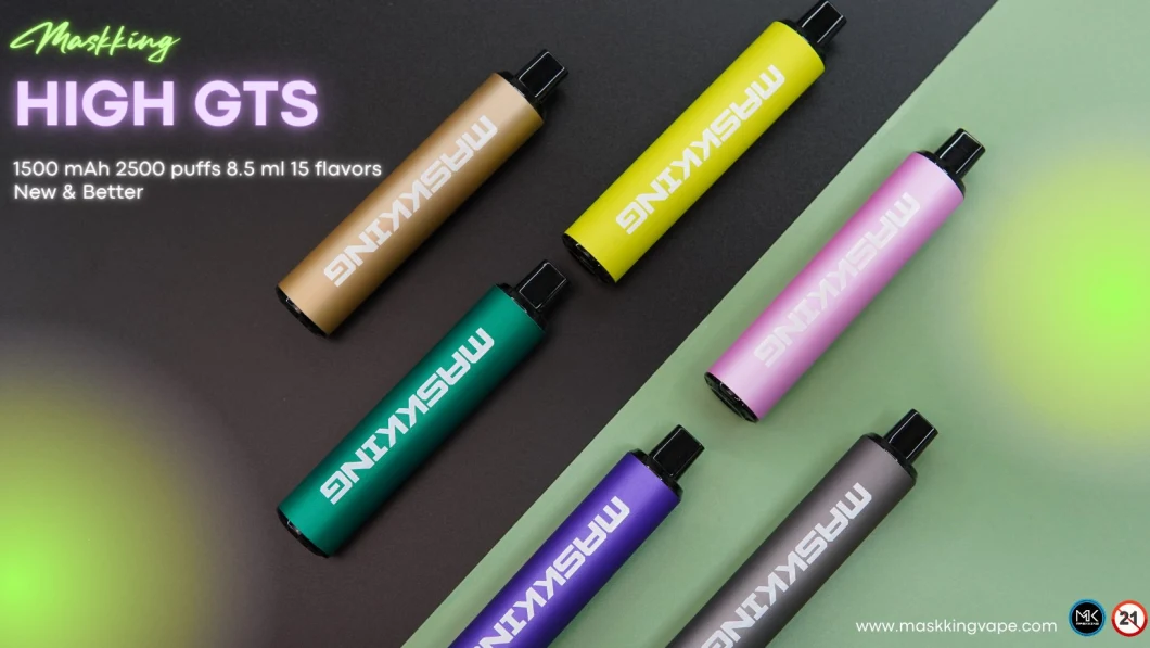Maskking Gt-s Disposerive Vape Device 1500mah คุณภาพสูง Maskking Gt-s ...