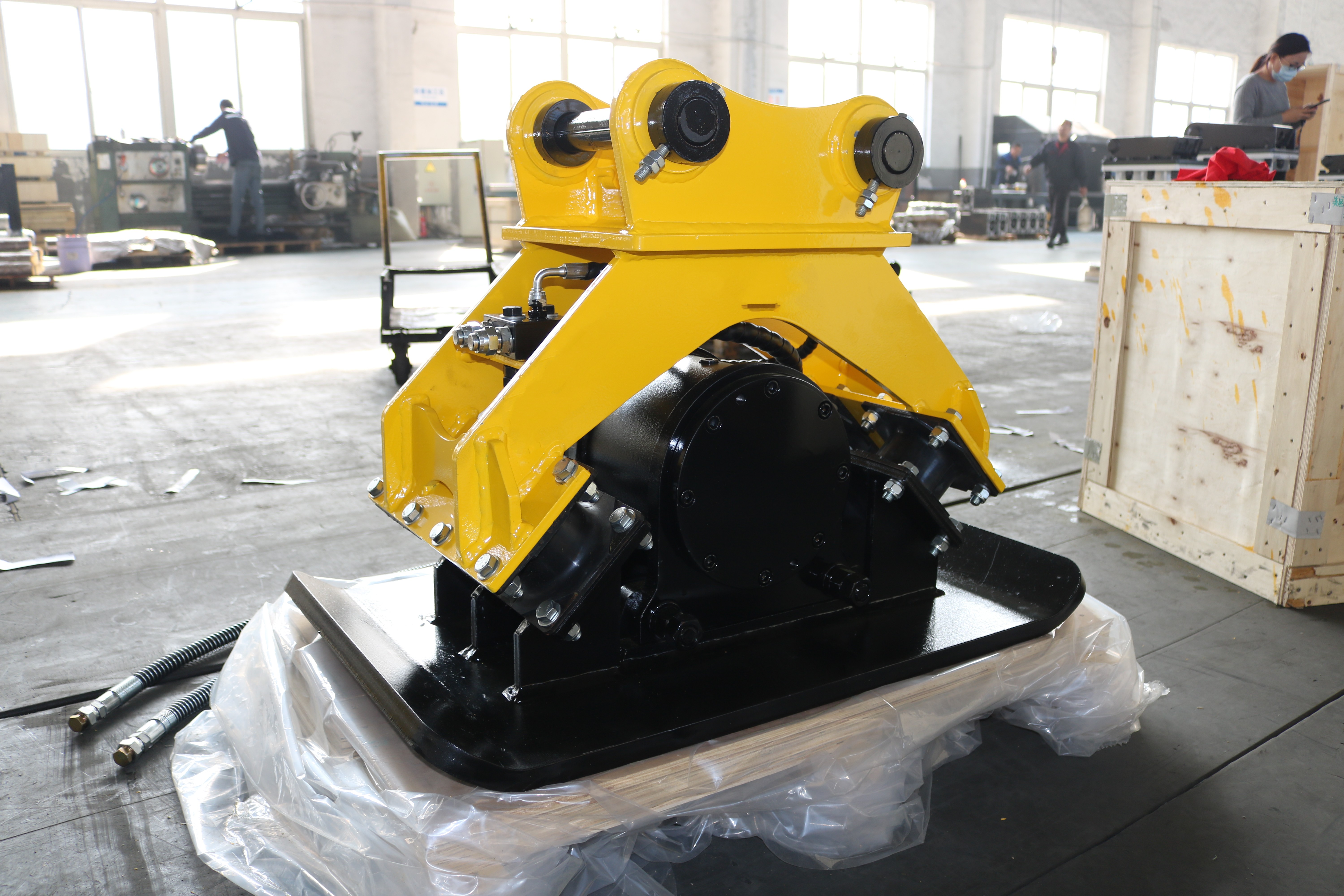 High-quality Hydraulic Vibrating Plate Compactor For Mini Excavators ...