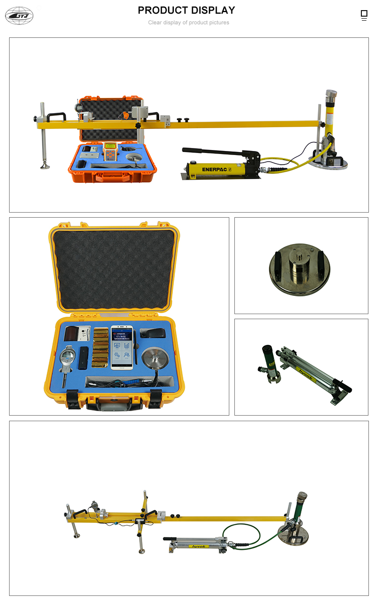 Soil Plate Bearing Test Equipment For Static Plate Load Tests, High ...