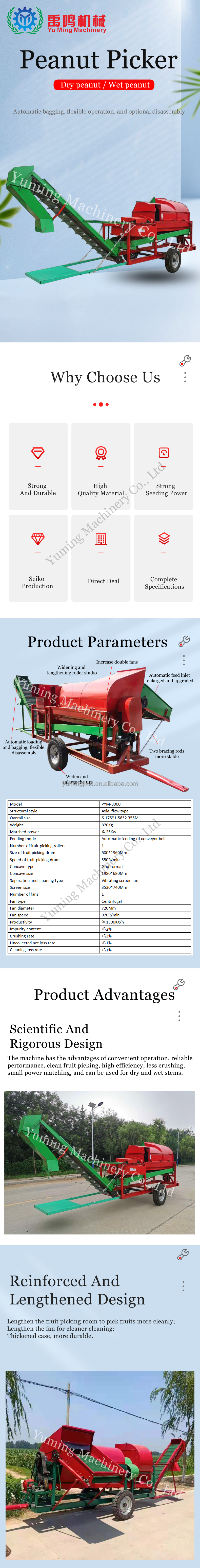 Automatic Peanut Harvesting Machine - Groundnut Picker & Harvester ...