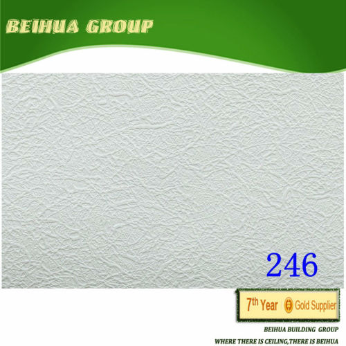 Vinyl Faced Gypsum Ceiling Tile, High Quality Vinyl Faced Gypsum ...