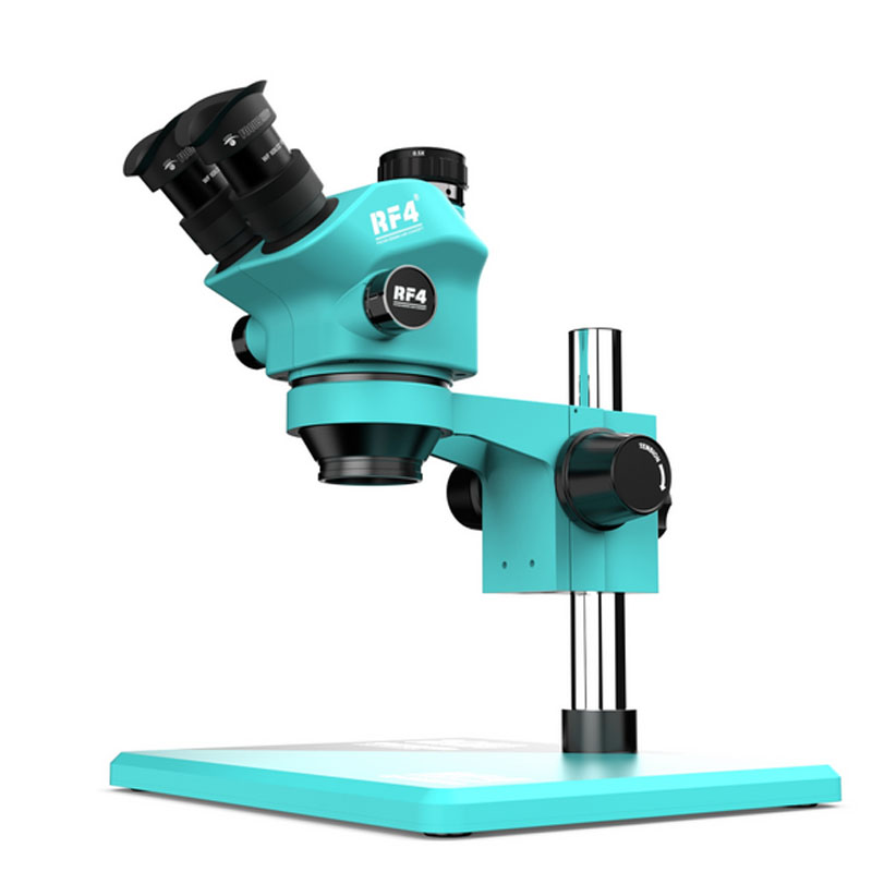 Rf4 Rf-7050pro 7-50x Triocular Synchronous Microscope For Phone And Pcb ...