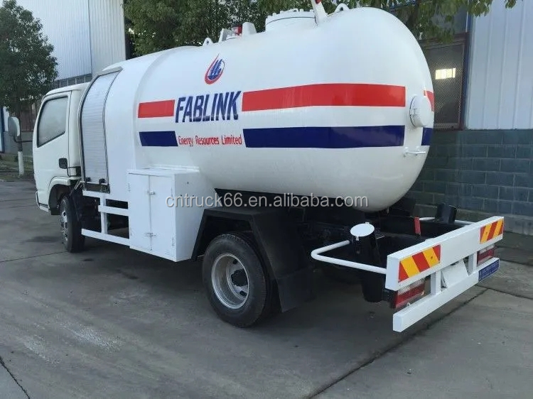 5000liters Small Lpg Gas Tank Trucks 5000l Lpg Bobtail Tanker Truck ...