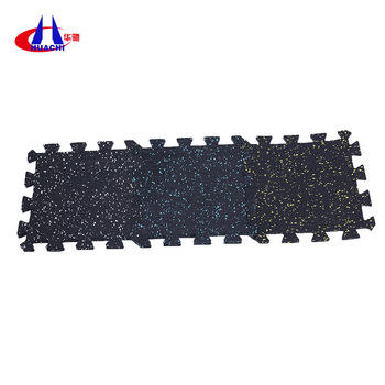 High Density Interlocking Rubber Mat Flooriing, High Quality High ...