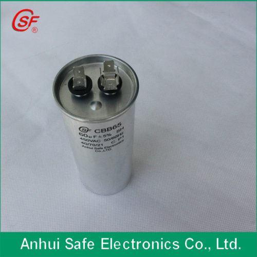 Air Compressor Capacitor By Metalized Film, High Quality Air Compressor ...